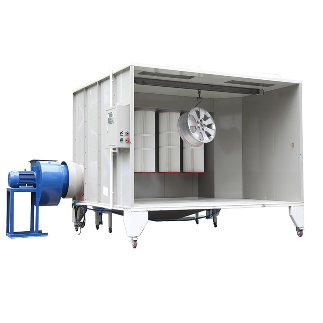 Filter Powder Coating Booth for Sale - COLO